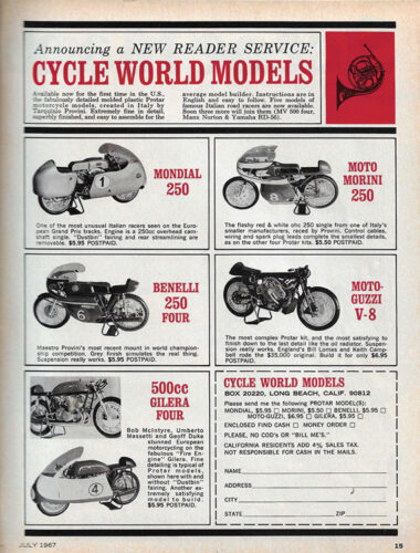 Protar Model Motorcycle Kits - Motorcycle Classics